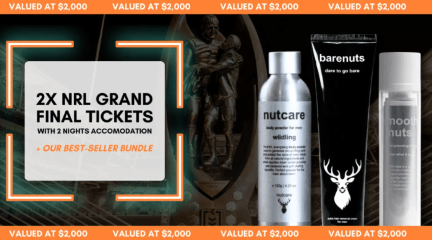 NRL Gold Pass Grand final ticket give away! – nutcare